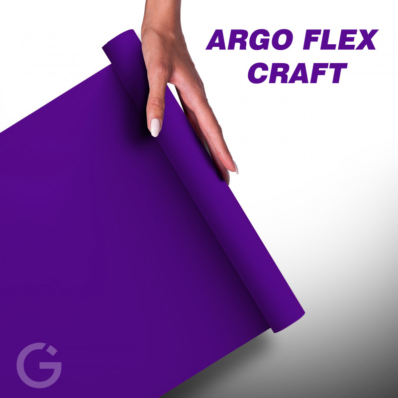 Folia Flex CRAFT do naprasowanek 30x50 cm - Fioletowa| GRAWERTON
