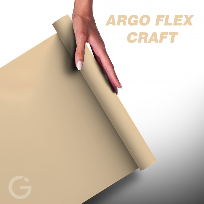 Folia Flex CRAFT do naprasowanek 30x50 cm - Beżowa| GRAWERTON