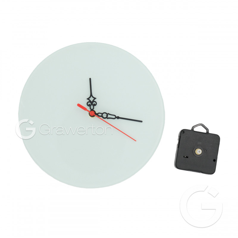 Glass clock for sublimation KELLO | GRAWERTON